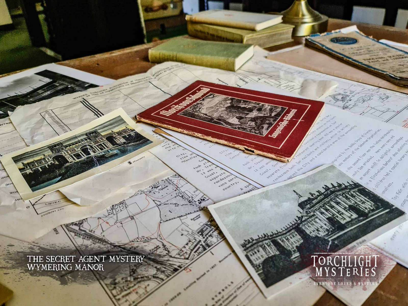 Mystery of the Secret Agent Escape Room at Wymering Manor - a virtual ...